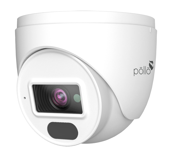 4MP IP Dome Camera, Built-in Mic, H.265, 20-30m IR Distance, Intrusion ...