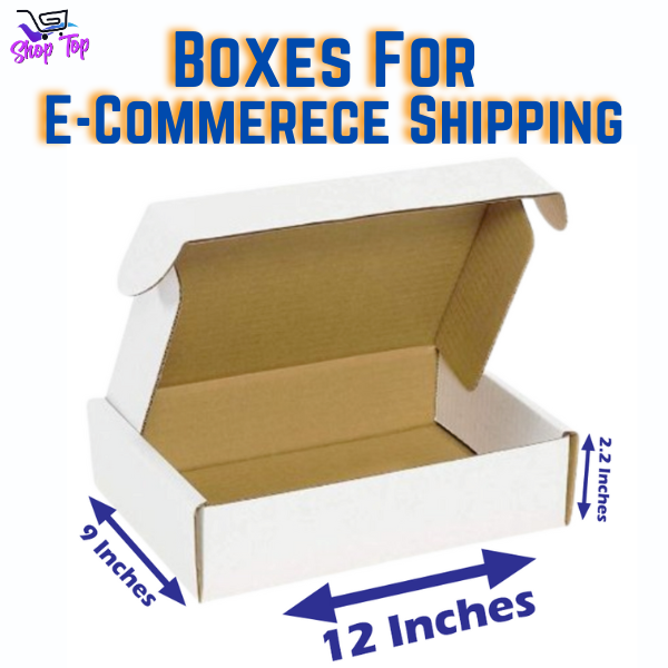 Hard Card Boxes For Courier Shipping & Gift Packing (12 x 9 x 2.2 ...