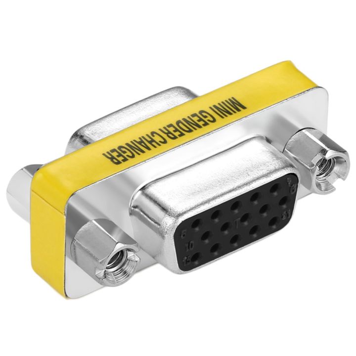 VGA Female to Female Joiner 15-Pin – High-Quality Adapter Coupler ...