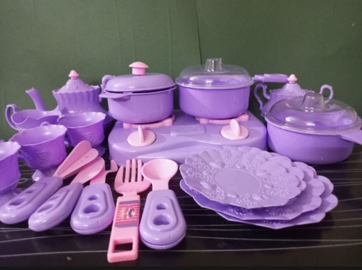 Kitchen Set For Kids Cooking Fun Set With Kitchen Appliances And ...