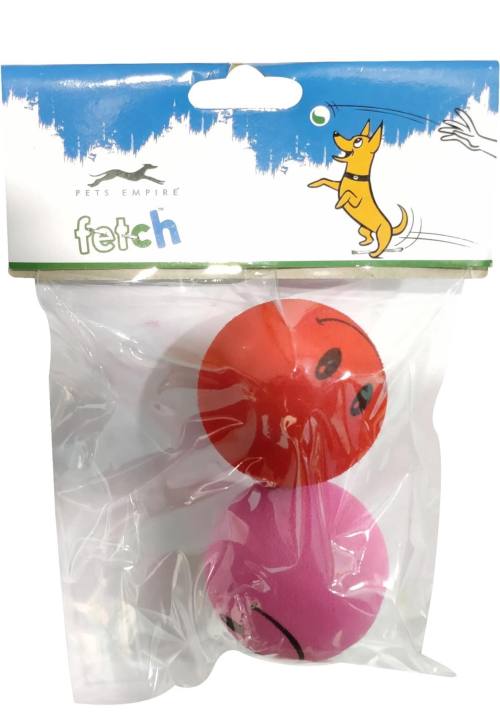 02 pcs Cats Playing Soft Sponge Ball 6.5cm Size | Daraz.pk