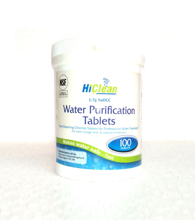 Hi Clean Water Purifying Tablets | Daraz.pk
