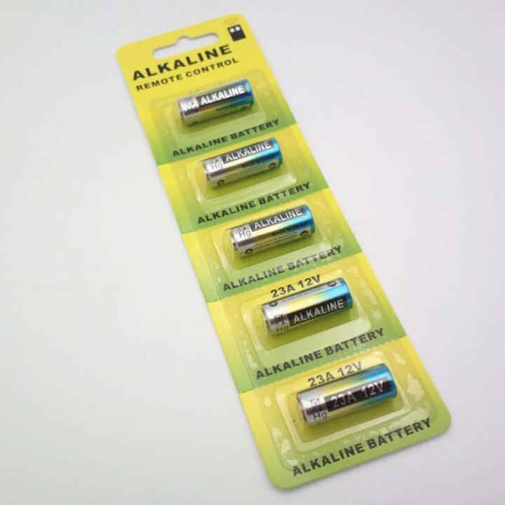 Alkaline 23A 12v Remote Control Battery Mini Size (5 Cells) | Daraz.pk