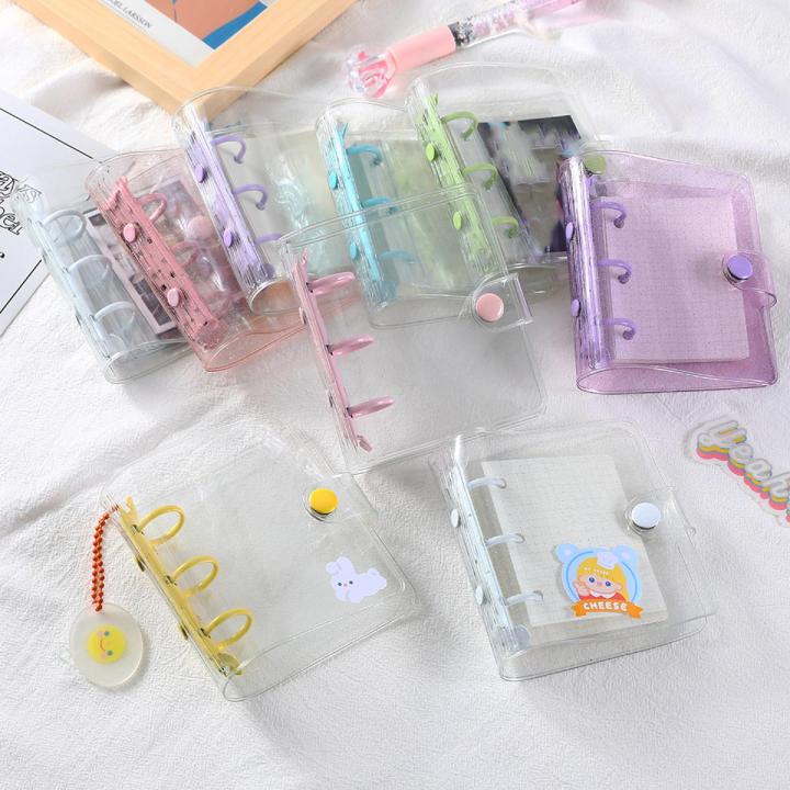 3 Supplies Book Portable Binder Notebook Kawaii Loose-leaf Student Cute ...