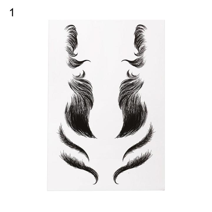 Tuosair Hair Pattern Sticker Long-lasting Easy to Apply Resin Hairline ...