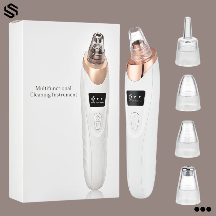 New Tech 4 in 1 Derma Suction Blackhead Removal Machine Acne Pore ...