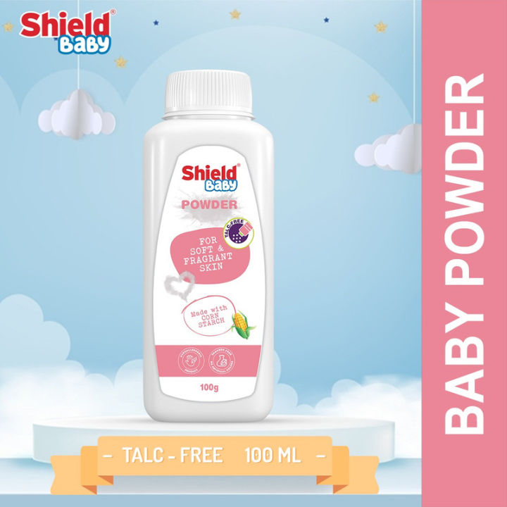 Shield Baby Powder 100gm | Daraz.pk