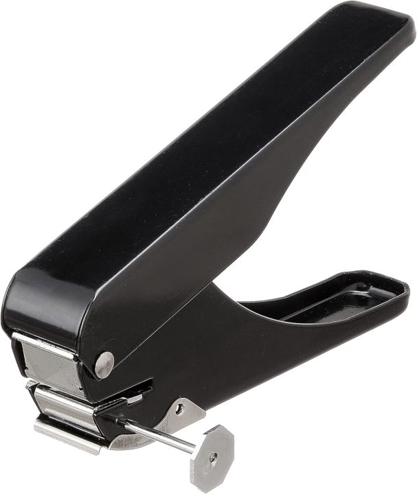 Ibico Hole Punch - Handheld Metal Badge Hole Puncher for PVC ID Cards ...