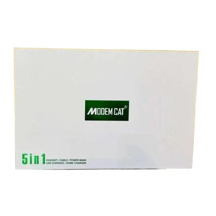 MODEM CAT 5 In 1 Power bank 20000mah Car Charging Kit Android, iPhone ...