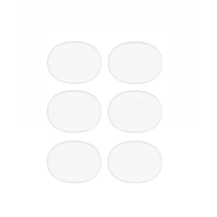 6Pcs/Sheet New Silicone Drum Mute Pad Instrument Accessories Stickers ...