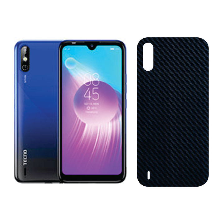 Tecno Spark Go KC1 Back Paper OB Carbon Black Sheet Anti-stain Only ...