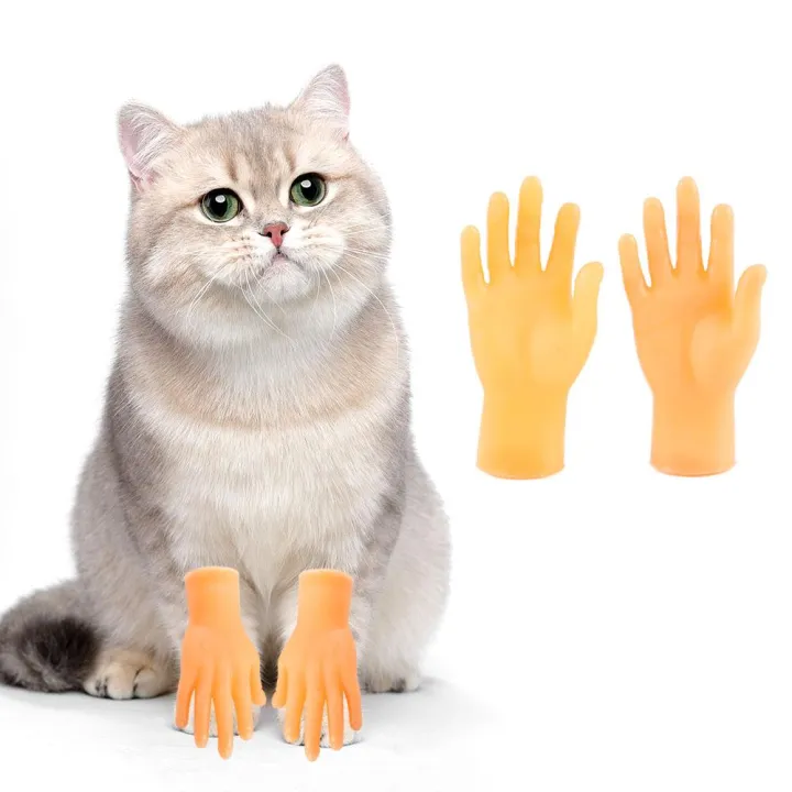 for Kids Costume Funny Left Right Hand Cartoon Mini Finger Puppets Tiny ...