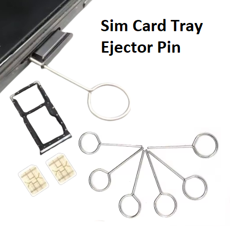 Pack of Sim Card Tray Ejector Pin for Sim Ejection Pin for Mobile ...