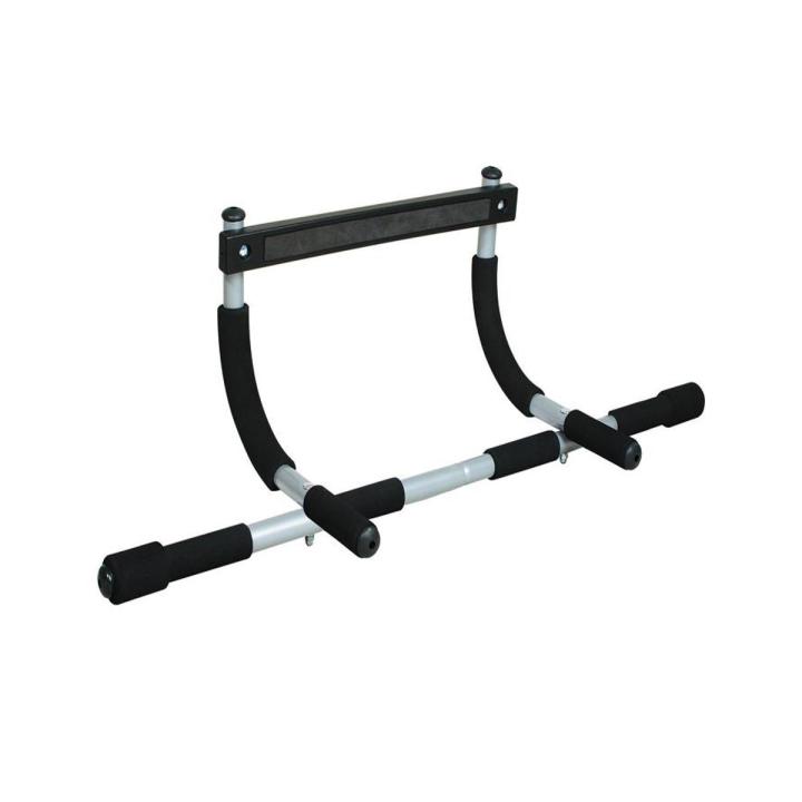 Multifunctional lron Gym Total Upper Body Workout Door Pull Bar - Black ...