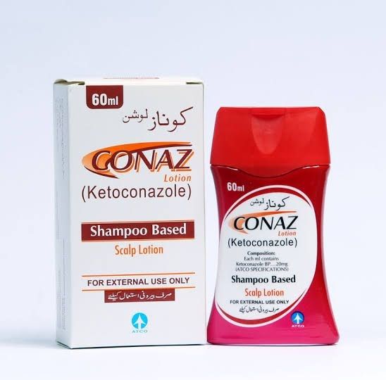 Conaz Ketoconazole Shampoo (60 ML) For Dandruff in Kids and Ad-ults -at ...