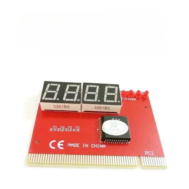 New Computer PCI POST Card Motherboard LED 4-Digit Diagnostic Test PC ...