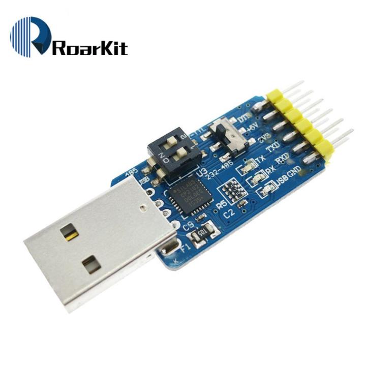 Six multifunction serial module 6 in 1 CP2102 usb turn TTL 485 232 ...