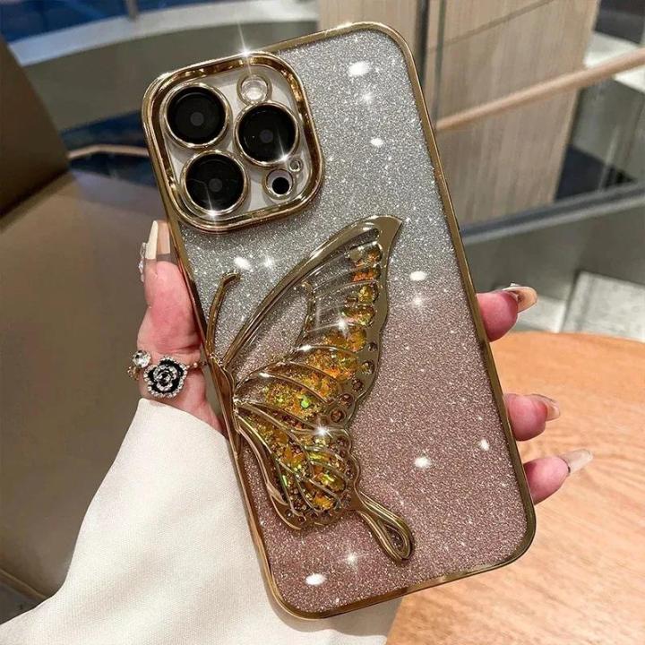 TAHANgTA Hot Sale New style Gradient Glitter Butterfly Quicksand ...