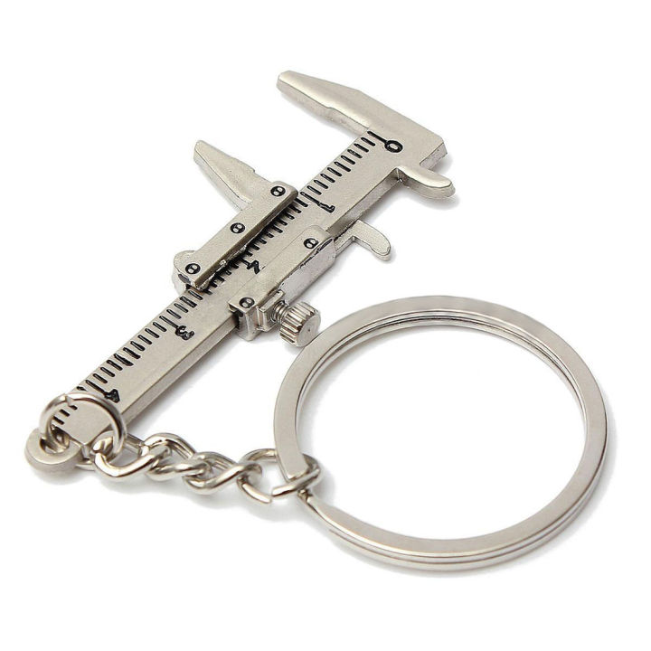 Fingerling-1 X Vernier Caliper Model Key Chain-Silver | Daraz.pk