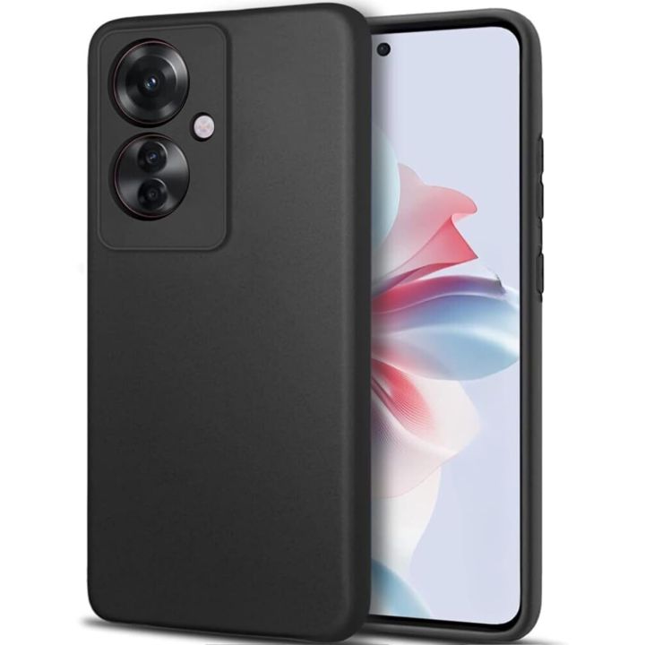 Oppo Reno 11F 5G Soft Silicone Slim Back Case Cover Durable, Scratch ...