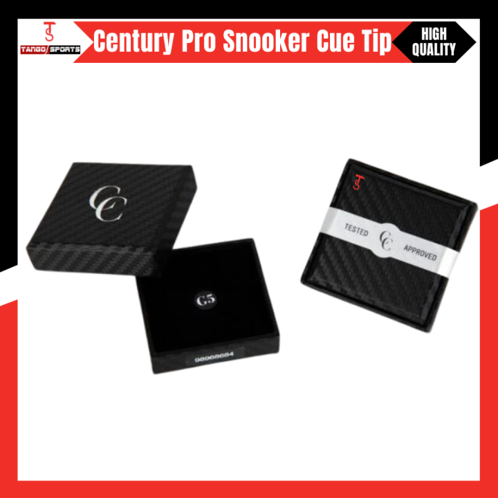Century Pro Snooker Cue Tip – Original G1 G2 G3 G4 G5 | Premium Grade ...