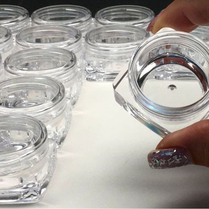 Calligraphy Ink Pots Empty 12 Pcs (10ml) with Free Acralic Box Empty ...