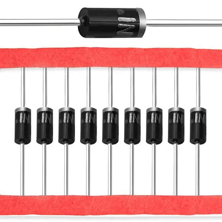 1N4007 1000V 1A Rectifier Diodes (Pack of 25 / 50 / 100 Pcs) | Daraz.pk