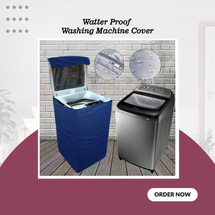 Waterproof Washing Machine Cover Top Load | Daraz.pk