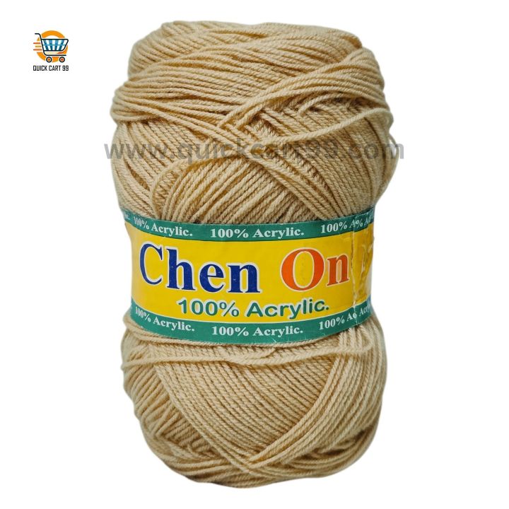 1pc Chenone 3-Ply Wool Yarn - 100% Acrylic Crochet/Knitting Yarn, 90 ...