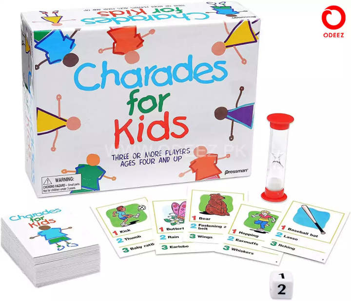 Odeez Charades for Kids Family Game - 147 | Daraz.pk