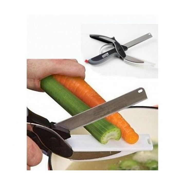 Clever Cutter Kitchen Smart Cutter 2 In 1 Knife & Chopping Board | Daraz.pk
