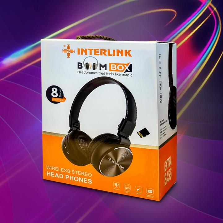 Interlink Gaming Headset - Wireless Bluetooth Gaming Headphone - Gaming ...