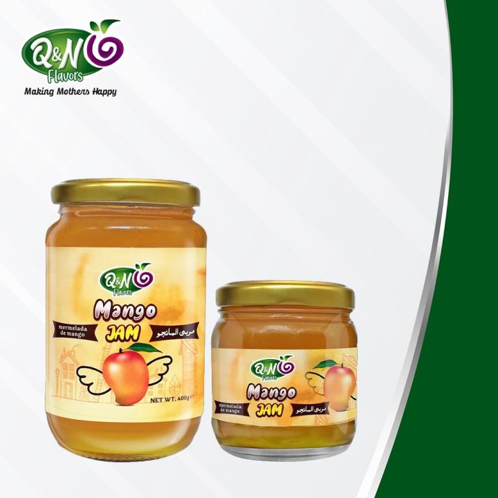 Q&N FLAVORS MANGO JAM 400GM and 200GM | Daraz.pk