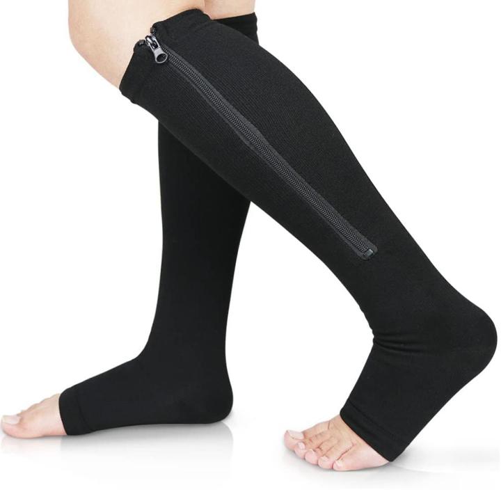 High Quality Medicated Sports Zip Blood Circulation Unisex Compression ...