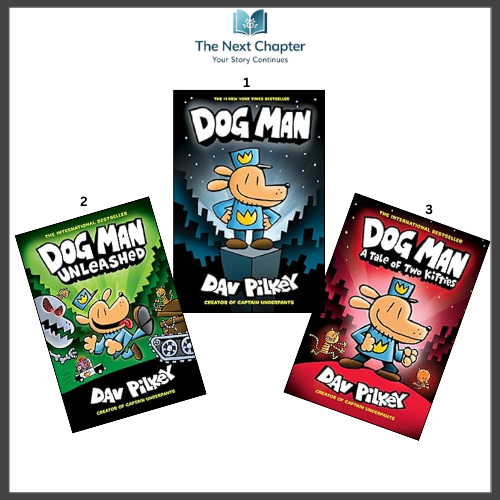 Dog Man Color Comic Vol. 1–3 (3 Book Collection) by Dav Pilkey – Fun ...