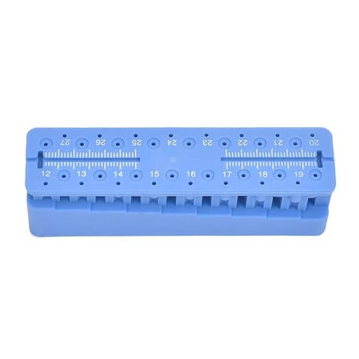 Dental Autoclaveable Endo file holder with Measuring/ Plastic Dental ...