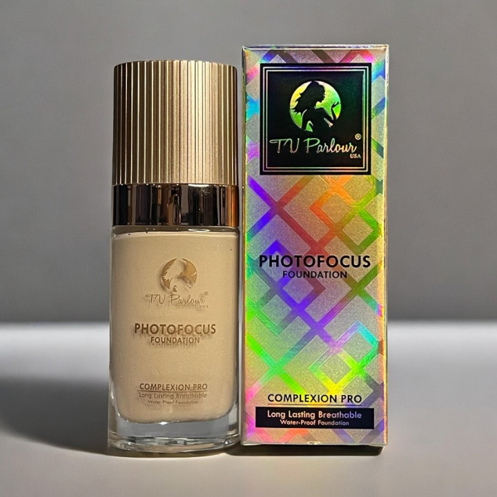 Tv Parlour Makeup Foundation Photofocus Long lasting Waterproof Face Foundation cosmetic for all ...