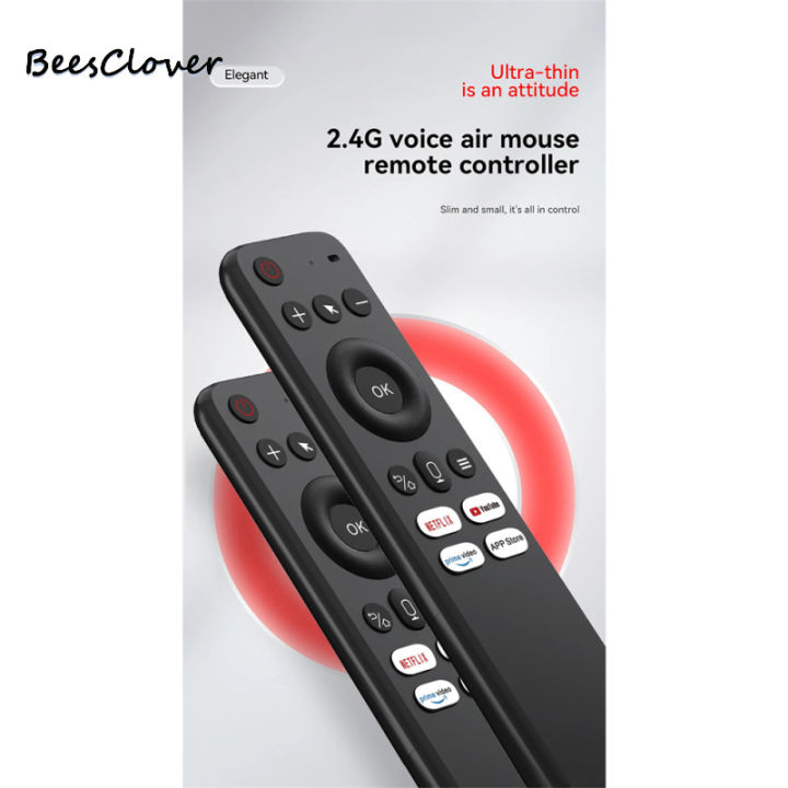 BeesClover V9 Air Mouse Wireless 2.4G Remote Control With Voice ...
