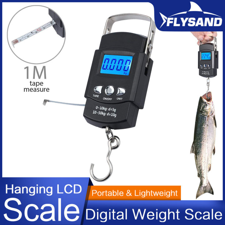 Imported Portable Electronic Digital Hook Scale Hanging Scale Fishing ...