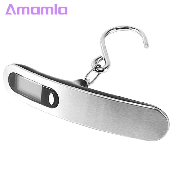 Amamia Weight Scale Easy to Read LCD Display Digital Hanging Scale ...