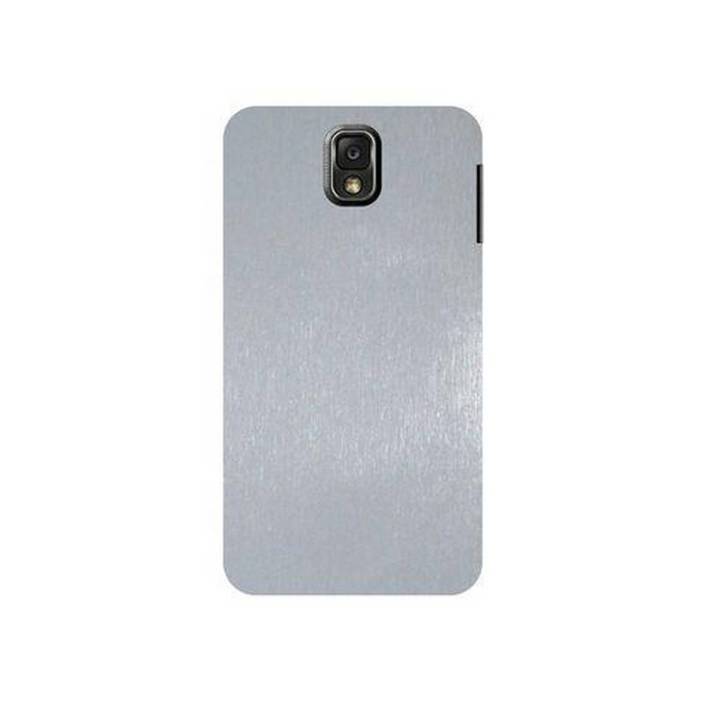 Samsung Galaxy Note 3 3M Silver Brushed Metal Texture Skin - Back ...