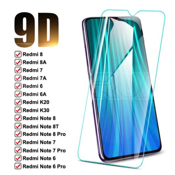 For Xiaomi Redmi Note 8/8t/Redmi 8/8A/6/6pro tempered screen protector ...
