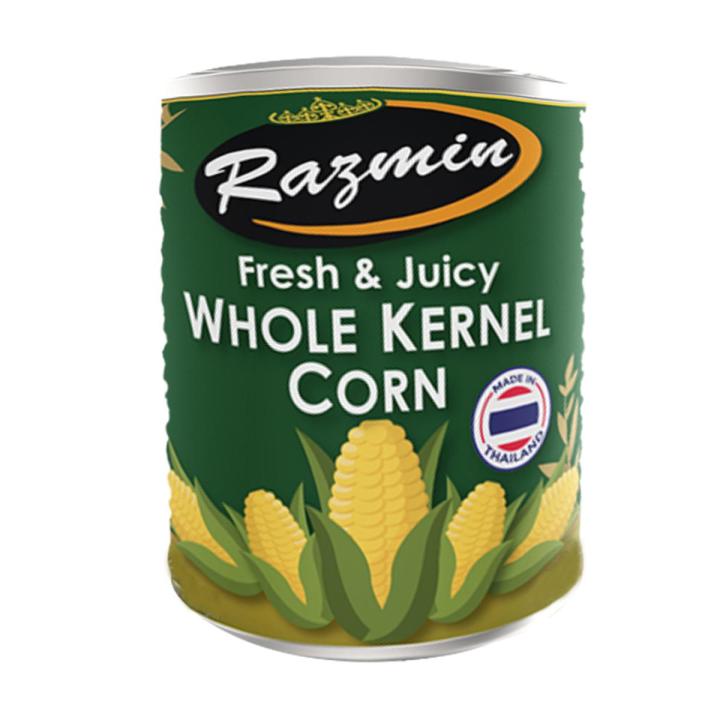 Razmin Canned Whole Kernel Corn 410gm | Daraz.pk