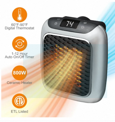 Heater Turbo Wall Outlet Plug In | Daraz.pk