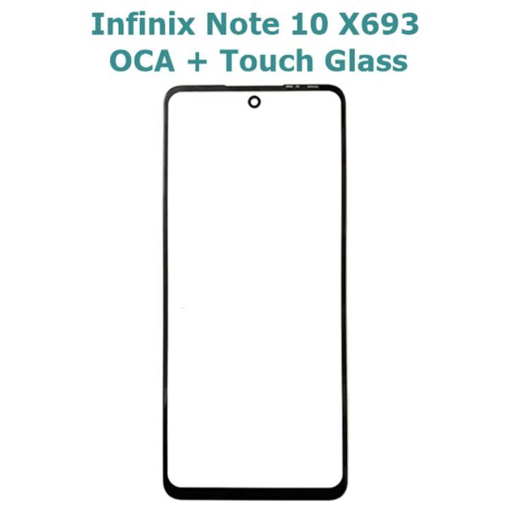 Infinix Note 10 X693 OCA + Touch Glass Digitizer Replacement Infinix ...