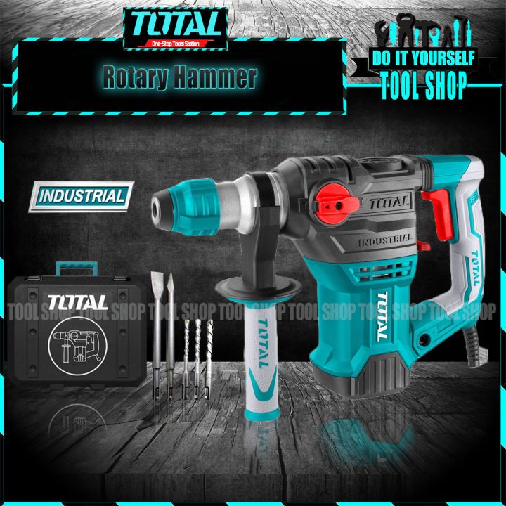 Total Industrial SDS Plus Rotary Hammer Drill Chipping 1500W | Daraz.pk