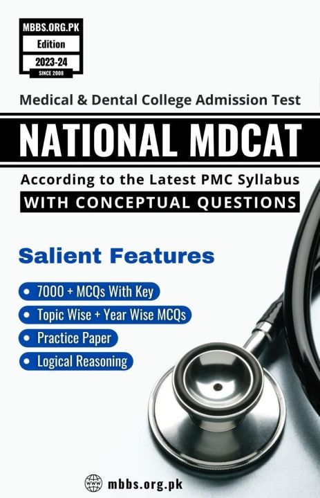 National MDCAT Book 2024 (According to PMC Syllabus) | Daraz.pk