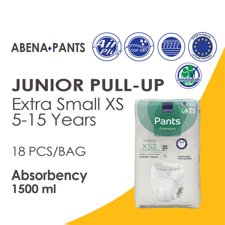 Abena Pants Junior (Abri Flex) Pull-up (Age 5-15 Years) Extra Small (XS ...