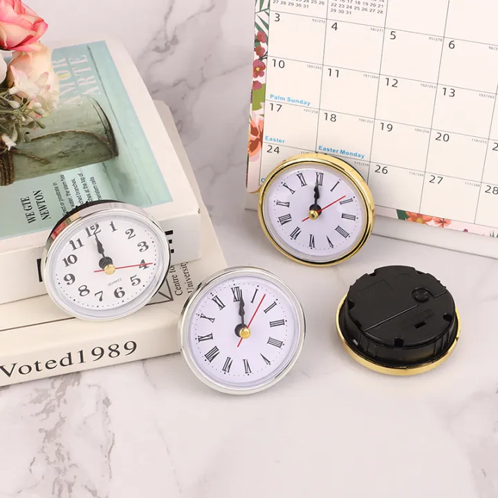 Classic Clock Craft Quartz Movement 2-1/2" (65mm) Round Clocks Head ...