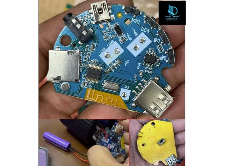 3.7 TO 5V MULTIFUNCTION BLUETOOTH RECEIVER SPEAKER AMPLIFIER BOARD MP3 ...